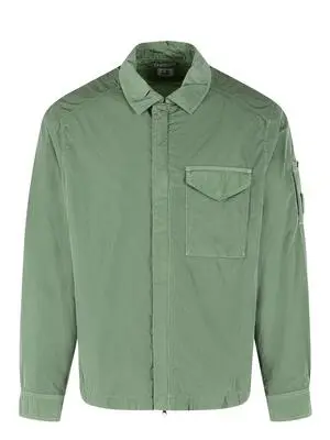 C.P. COMPANY C.P. Company Green Polyamide Jacket Men