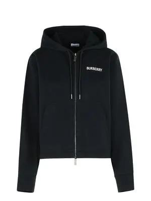 Burberry Harper Cotton Sweatshirt - Black