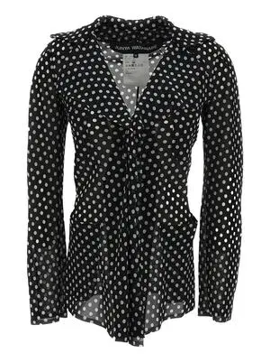 Junya Watanabe Polka Dot Single-breasted Blazer - Multicolor
