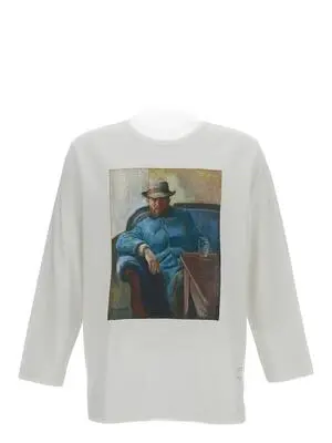 Junya Watanabe Junya Watanabe Men Printed Longsleeve T-Shirt Multicolor