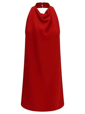 Valentino Garavani Silk Dress - Red