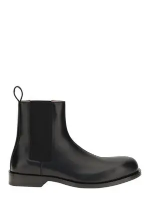 Loewe Bobine Chelsea Ankle Boots - Black