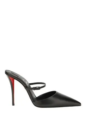 CHRISTIAN LOUBOUTIN Milena Leather Mules - Black