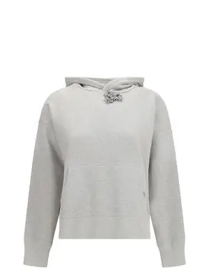 Prada Cotton Fleece Hoodie - Gray