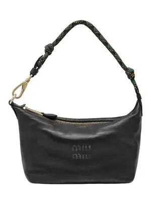 Miu Miu Nappa Leather Pouch - Brown