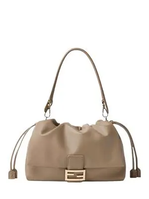Fendi Baguette Medium Shoulder Bag - Brown