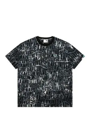 AAPE Unvs Unvs Graphic Tee /grey - Black
