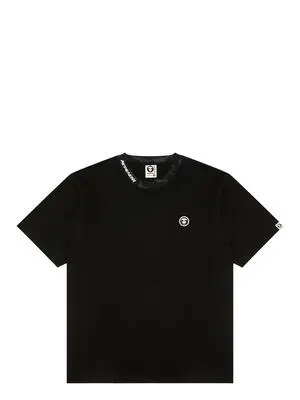 AAPE Now Moonface Logo Tee - Black