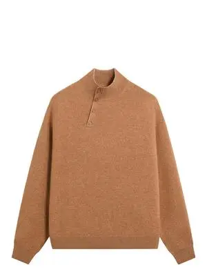 Kith Kin Cashmere Cyrus Turtleneck 'sand Dune - Tan