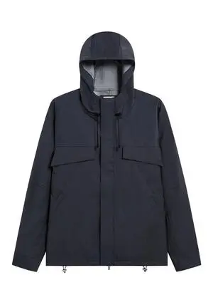 Kith Kin Tropical Wool Gael Parka 'nocturnal - Black