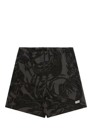 AAPE Now Camo Sweat Shorts /multicolor - Grey