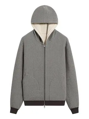 Kith Kin Reversible Double Face Williams V Hoodie - Grey