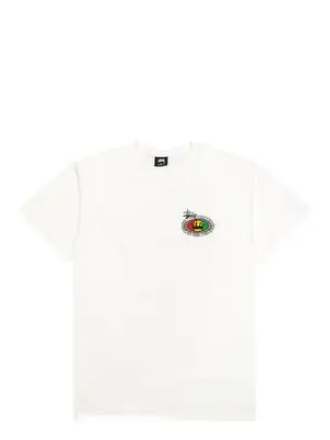 StÜssy Rasta Oval Pigment Dyed Tee - Tan