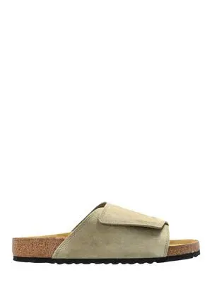 BIRKENSTOCK Solana Suede Leather Sandal 'faded Khaki - Tan