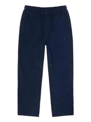 StÜssy Beach Pant Wool Stripe 'navy - Blue