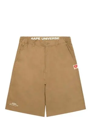 AAPE Unvs Shorts - Tan