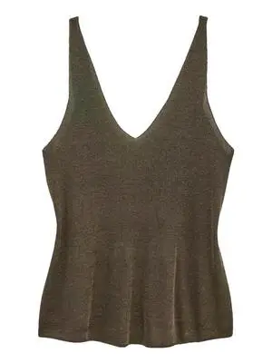 Ba&sh BA&SH Knitted Tank Top Green
