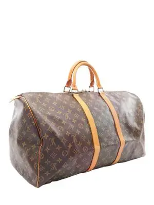 LOUIS VUITTON Monogram Travel Bag - Brown