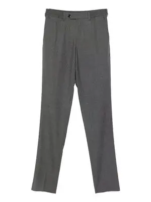 LARDINI Elasticated Waistband Trousers - Grey