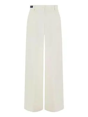 Paul & Shark X-soft Stretch-twill Palazzo Pants - Neutrals