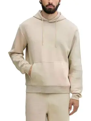 Guess Side-bands Cotton Hoodie - Neutrals