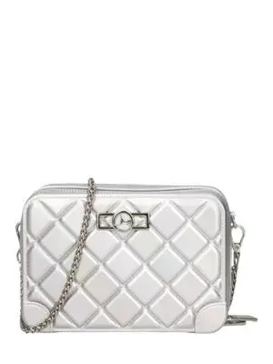 MARC ELLIS Mini Flat Panda 26 Shoulder Bag - Silver