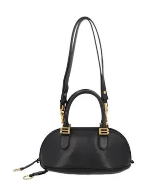 Balenciaga Bolero Mini Bowling Bag - Black