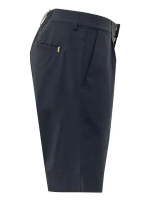 K-WAY Mini Bermuda Shorts With Pocket - Blue Depth