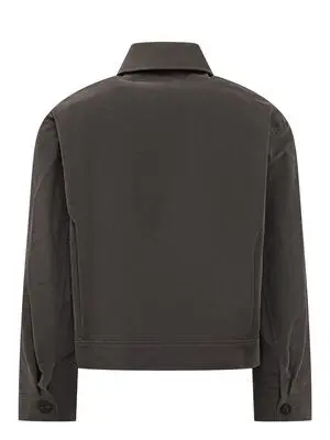 Studio Nicholson Cropped Overshirt Jacket - Ore