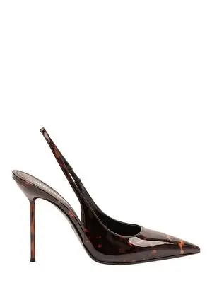 Paris Texas PARIS TEXAS Lidia Slingback Heels Tortoise
