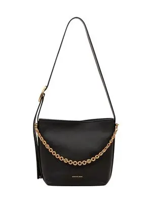 Michael Kors Saffiano Bucket Bag - Black