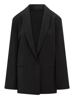 Alberta Ferretti Monochrome Mini Blazer - Nero
