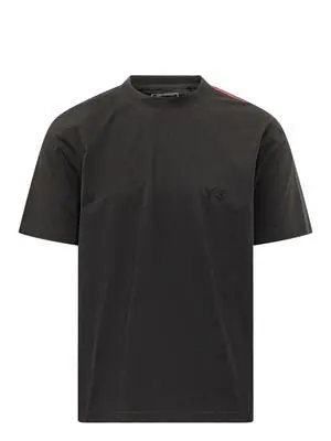 Y3 Enhanced Graphic Short Sleeve Tee - Black