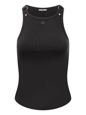 COURREGES COURREGES Ribbed Tank Top