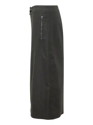 LE SULLY STUDIO Tube Zip Skirt - Nero