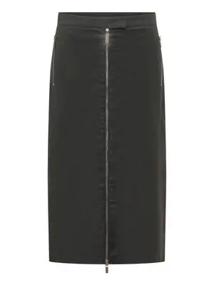 LE SULLY STUDIO Tube Zip Skirt - Nero
