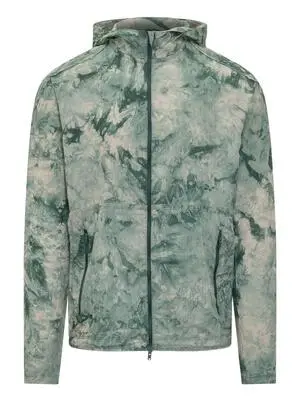 Y3 All-over Print Jacket With Hood - Multco