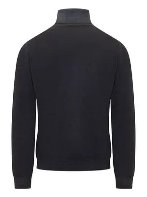 FILIPPO DE LAURENTIIS Wool Turtleneck Sweater - Blu