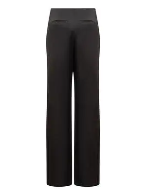 MSGM Chic Paintntaloni Trousers - Black