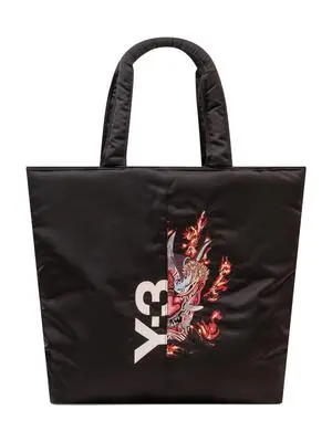 Y3 Mini Tote Handbag - Black