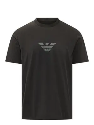 Emporio Armani Logo T-shirt - Black