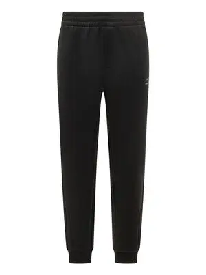 Moncler Cotton Jogging Trousers - Nero