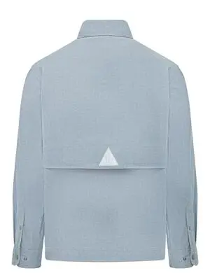 MONCLER MONCLER GRENOBLE Denim Shirt With Front Pockets