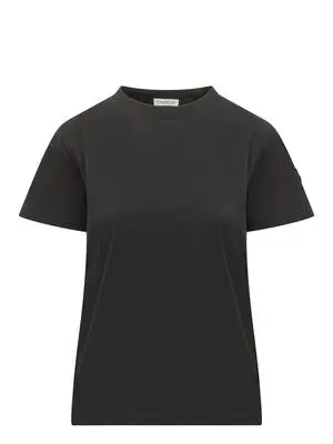 Moncler Classic Giro Neck T-shirt - Nero