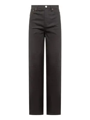 ROTATE BY BIRGER CHRISTENSEN Strass Embellished Trousers - Black