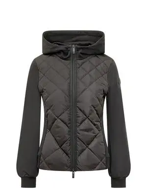 MONCLER Moncler Zip-Up Sweatshirt With Quilted Hood