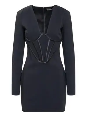 Versace Cocktail Suit Mini Dress - Nero
