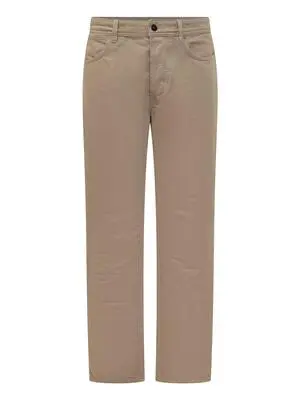 Stone Island Cotton Trousers - Desert