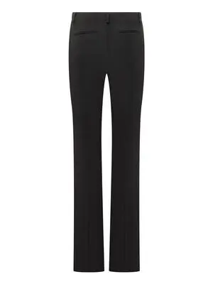 Versace Tailored Straight Leg Trousers - Black