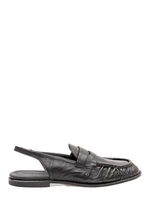 DUCANERO Ducane Ro Pleated Detail Loafers - Nero